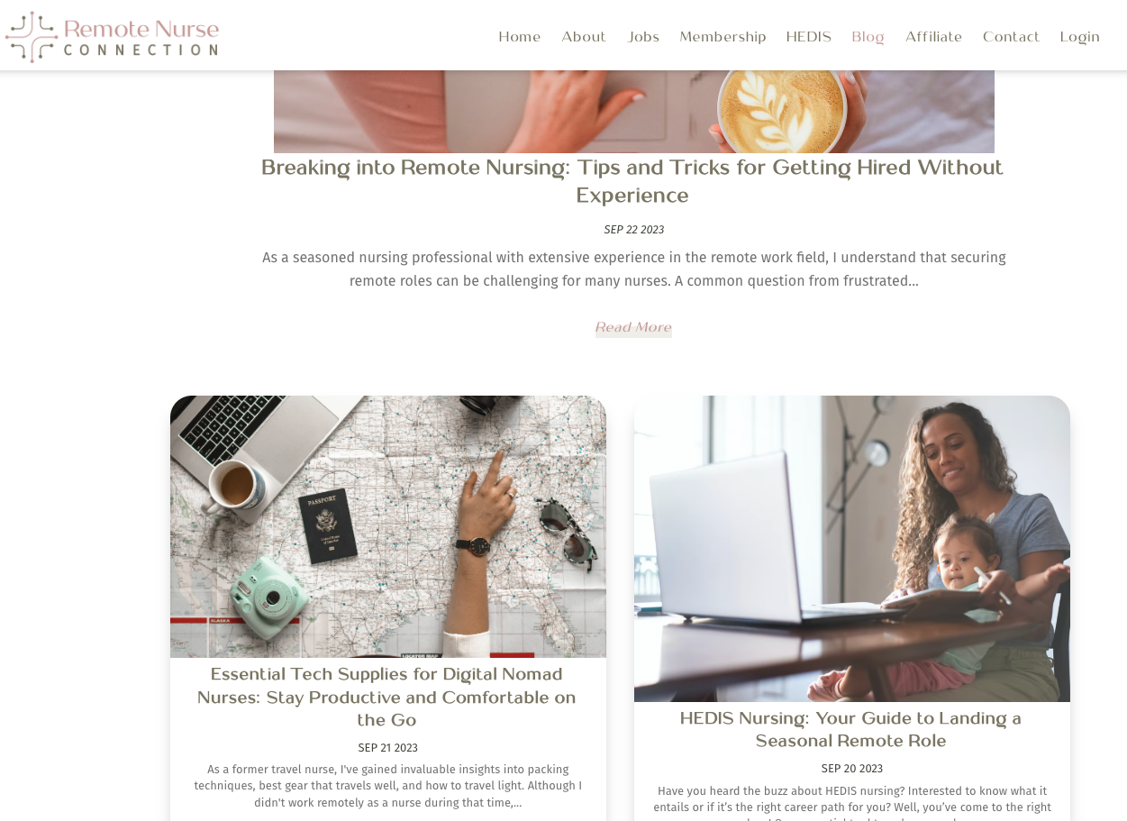 Remote Nursing Blog | Find Top Remote Nurse & Biotech Jobs