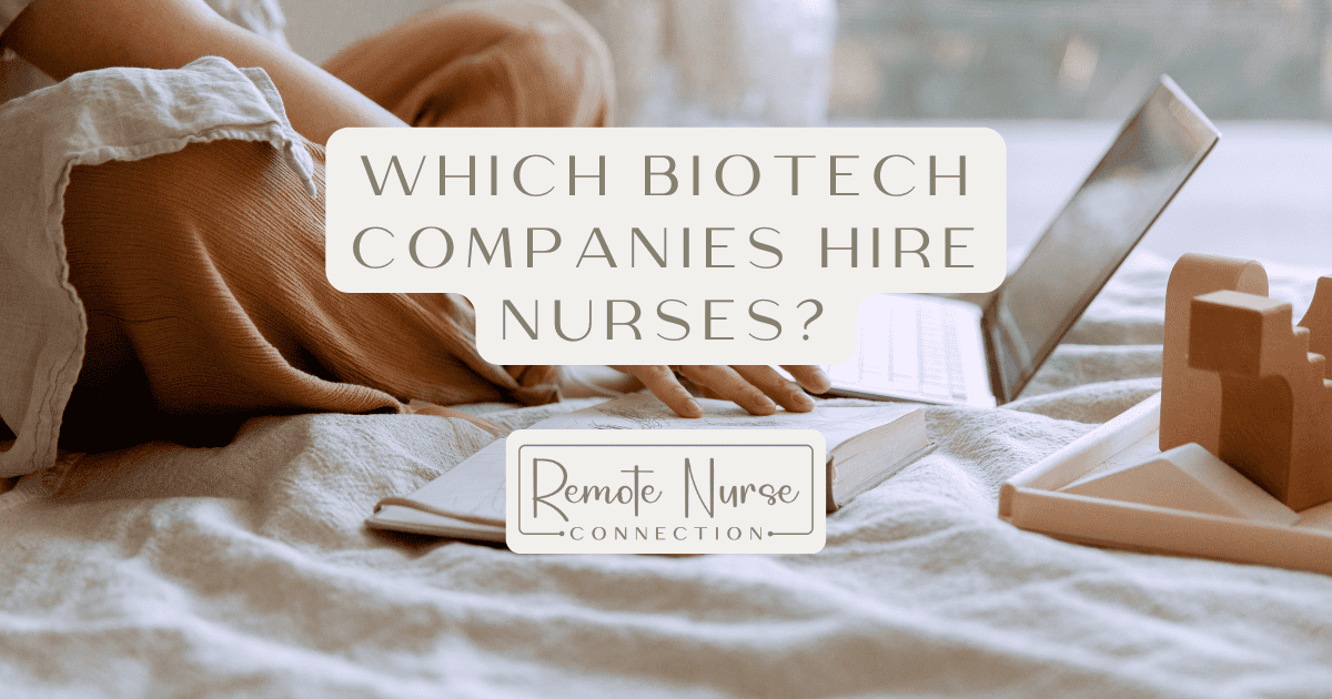 10 Biotech Companies Hiring Nurses | Remote Nurse Connection